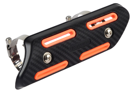 Exhaust Header Pipe Heat Shield KTM Universal Fit – KENTECH MX PARTS ...